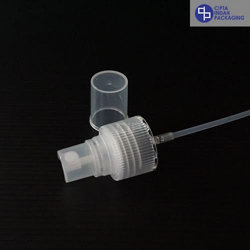 Tutup Spray Neck 24–Transparan – cipta indah packaging